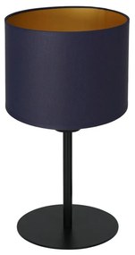 Luminex | Stolní lampa ARDEN 1xE27/60W/230V pr. 18 cm fialová/zlatá | LU3572