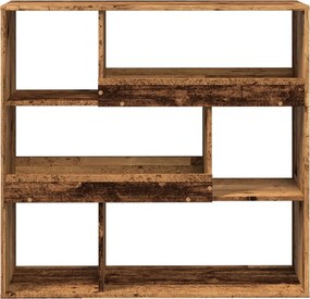 Dělicí stěna old wood 100 x 33 x 94,5 cm kompozitní dřevo 3309481
