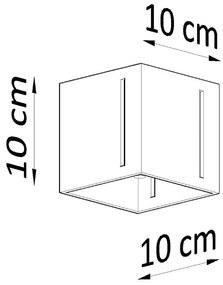 Stropní svítidlo Pixar, 1x šedé kovové stínítko