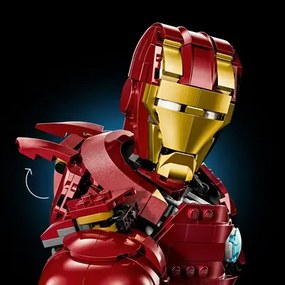 LEGO® Marvel 76327 Busta Iron Man MK4 / Počet dílků: 436 / od 18 let