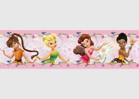 Dětská samolepící bordura na zeď Disney Víly | 5 m x 13.8 cm | DWBD8062