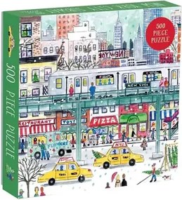 Galison Puzzle V newyorském metru 500 dílků / od 8 let