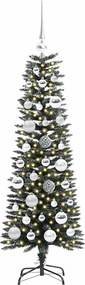 Umělý vánoční stromeček Zelená 120 cm PVC, plast a ocel 3395921