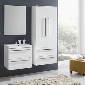 Mereo Mereo, Bino koupelnová skříňka horní 63 cm, levá, Multidecor, CN695PINO