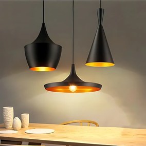 Toolight Toolight, závěsné stropní svítidlo Costa C 1xE27 APP081-1CP, černá, OSW-00118