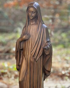 Bronzová soška socha - Madonna