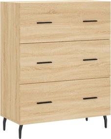Skříň highboard dub sonoma 69,5 x 34 x 180 cm kompozitní dřevo 3198420