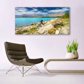 akrylový obraz Moře Skály Krajina 120x60 cm