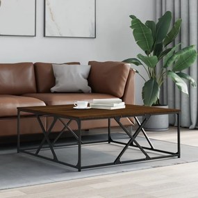 vidaXL Konferenční stolek 100 x 100 x 40 cm kompozitní dřevo [835364] Barva: hnědý dub