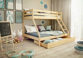 Dětská patrová postel Conrad s rošty ZDARMA