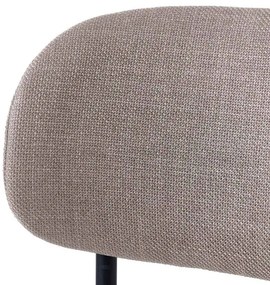 Designová jídelní židle Calixte písková