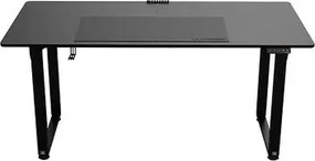 ULTRADESK Uplift černá / Herní stůl / 160 x 75 x 74 - 116 cm / nastavi