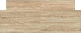 Rám postele s hlavovým a nožním čelem dub sonoma 120 x 190 cm 3203777