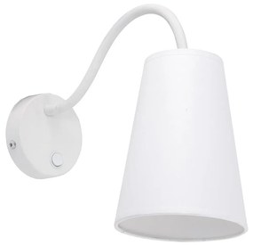 TK Lighting Nástěnné svítidlo WIRE WHITE 1xE27/60W/230V TK2445