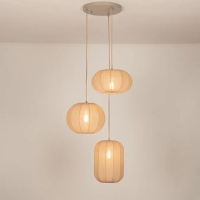 Závěsné svítidlo Yapan Dark Taupe Trio