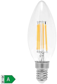 Ecolite | Ecolite LED2W-RETRO/C37/E14 - LED Žárovka RETRO C37 E14/2W/230V 3000K 320lm | EC0350