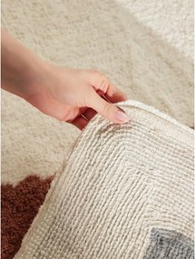 Krémový pratelný/ručně tkaný bavlněný dětský koberec 140x200 cm Snuggle Riva – Hanse Home