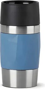 Emsa TRAVEL MUG Compact modrá / Termohrnek / 0,3 l / nerezová ocel
