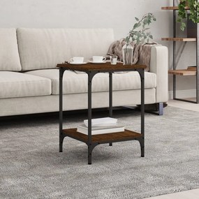 vidaXL Konferenční stolek 40 x 40 x 55 cm kompozitní dřevo [832824] Barva: šedá sonoma