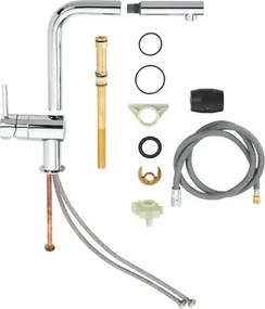 Grohe Minta - Dřezová baterie s výsuvnou koncovkou chrom