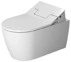 Duravit ME by Starck - Závěsné WC pro bidetové sedátko SensoWash, s WonderGliss, alpská bílá 25285900001