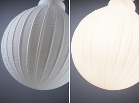 Paulmann 29079 Lampion, dekorativní žárovka E27 LED 4,3W 3000K, stmívatelná, průměr 12,5cm
