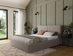 Pesillo postel + kovový rám/plynový píst/kontejner 140x200