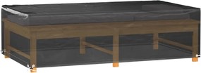 Plachty na zahradní nábytek 2 ks s 8 očky 125x70x35 cm obdélník 3155340