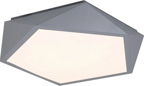 Rabalux Šedé stropní LED svítidlo Raffa 400mm 30W 71251