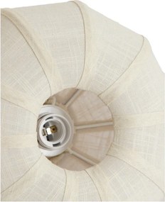 Krémové stropní svítidlo s textilním stínidlem ø 30 cm Zosia – Light &amp; Living