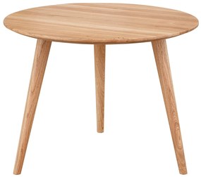 Kulatý konferenční stolek 60 cm Reno přírodní dub