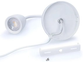 Solight LED nástěnná lampička, stmívatelná, 4W, 280lm, 3000K, bílá