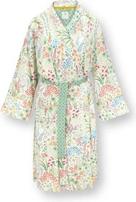 Pip Studio Naomi kimono Querida, bílé (Kimono z měkké strečové viskózy)