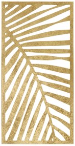 Zlatý palmový list na stěnu 142562