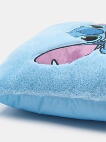 Sinsay - Polštář z umělé kožešiny Stitch - světle modrá