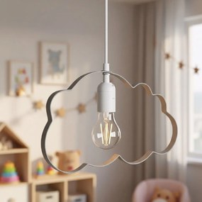Toolight Rea, ZÁVĚSNÁ LAMPA ŠEDÁ CLOUD, OSW-00452