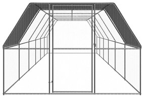 vidaXL Marketos Venkovní klec pro kuřata 3 x 12 x 2 m pozinkovaná ocel