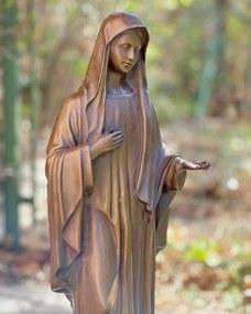 Bronzová soška socha - Madonna