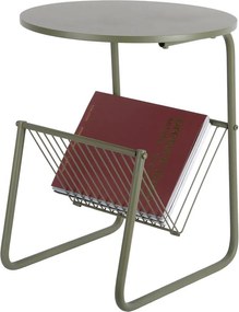 Kovový kulatý odkládací stolek ø 40 cm Riqueza Revista – Leitmotiv