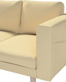 Potah na pohovku IKEA Norsborg 3-místná barva béžová látka lesklé, pletený vzor