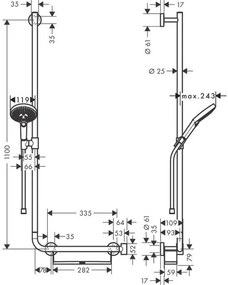 Hansgrohe Raindance Select S Sprchový set 26324000