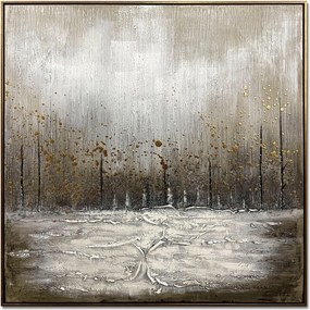 XXXLutz MALBA NA PLÁTNĚ, abstraktní, 100/100/3,5 cm - Obrazy na plátně - 005140013501