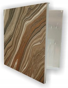 Schránka Na Klíče, Skříňka, Levá Skříňka, Bílý PÍSEK-2 Nejlevnější