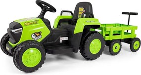 Elektrický traktor Milly Mally Rolly green