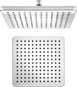 Sapho, Hlavová sprcha 216x216mm, ABS/chrom, SK816