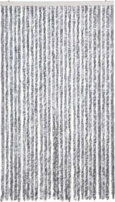 Závěs proti hmyzu bílošedý 118 x 220 cm Chenille 315134