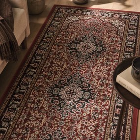 Červený běhoun Nouristan Skazar Isfahan, 80 x 250 cm