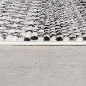 Flair Rugs, AKCE: 240x320 cm Kusový koberec Santiago Camino Black/White, černobílá, ložnice