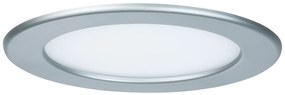 Paulmann 92074 Quality Line Panel IP44, 12W LED, 2700K, matný chrom, prům. 17cm