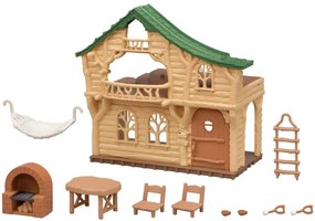_Ostatní 1_ Sylvanian Families Srub s nábytkem doplněk k herním sadám 5451